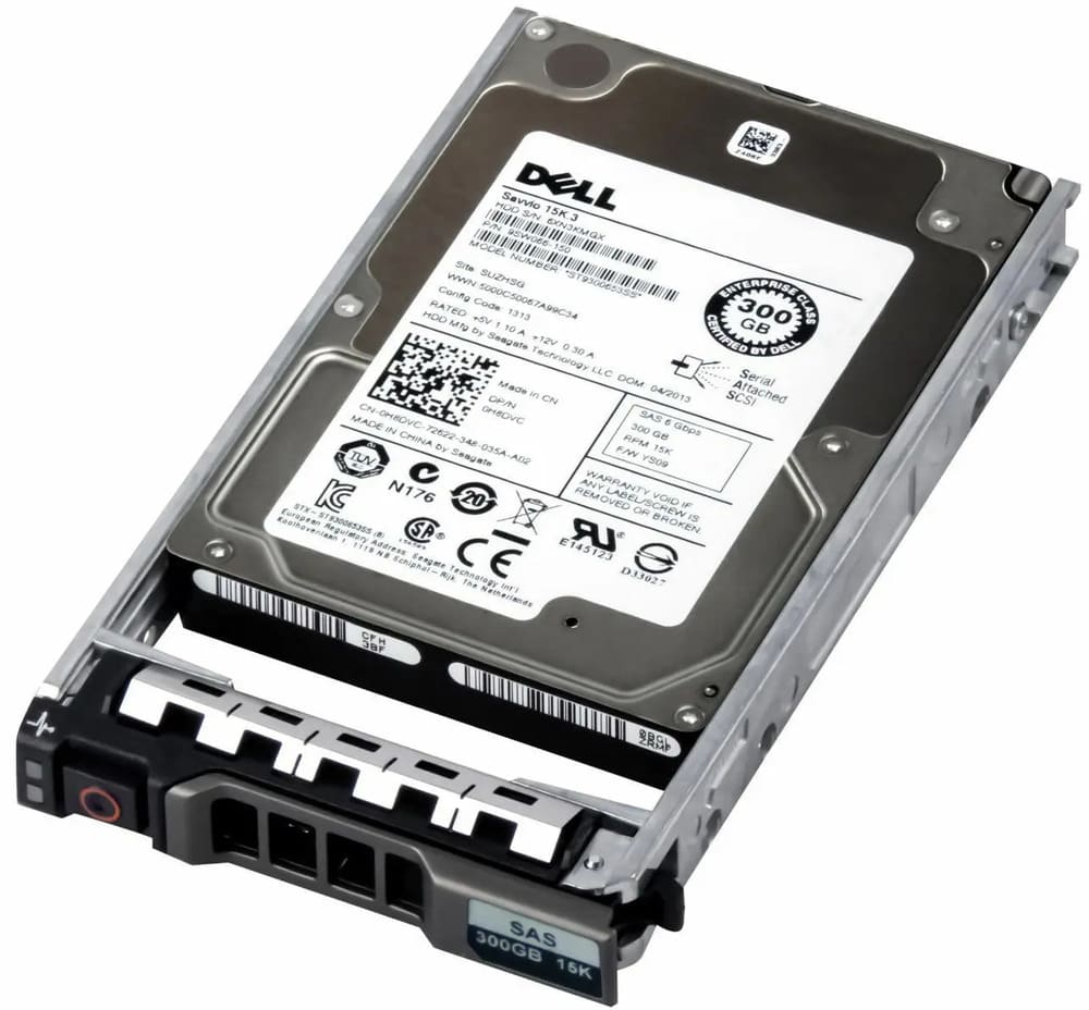 H8DVC Dell 300GB 6G 15K 2.5in SP SAS HDD w/G176J Caddy [H8DVC,0H8DVC ...